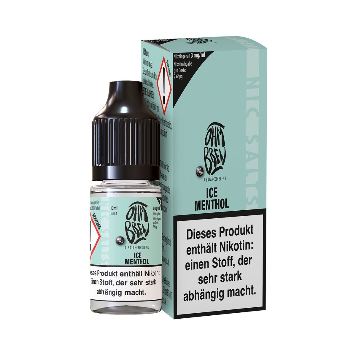 Ohm Brew Ice Menthol | Nikotinsalz | 10ml 10/20mg